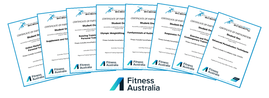 Professional Development Pack | Fitness Australia Registration | AFA